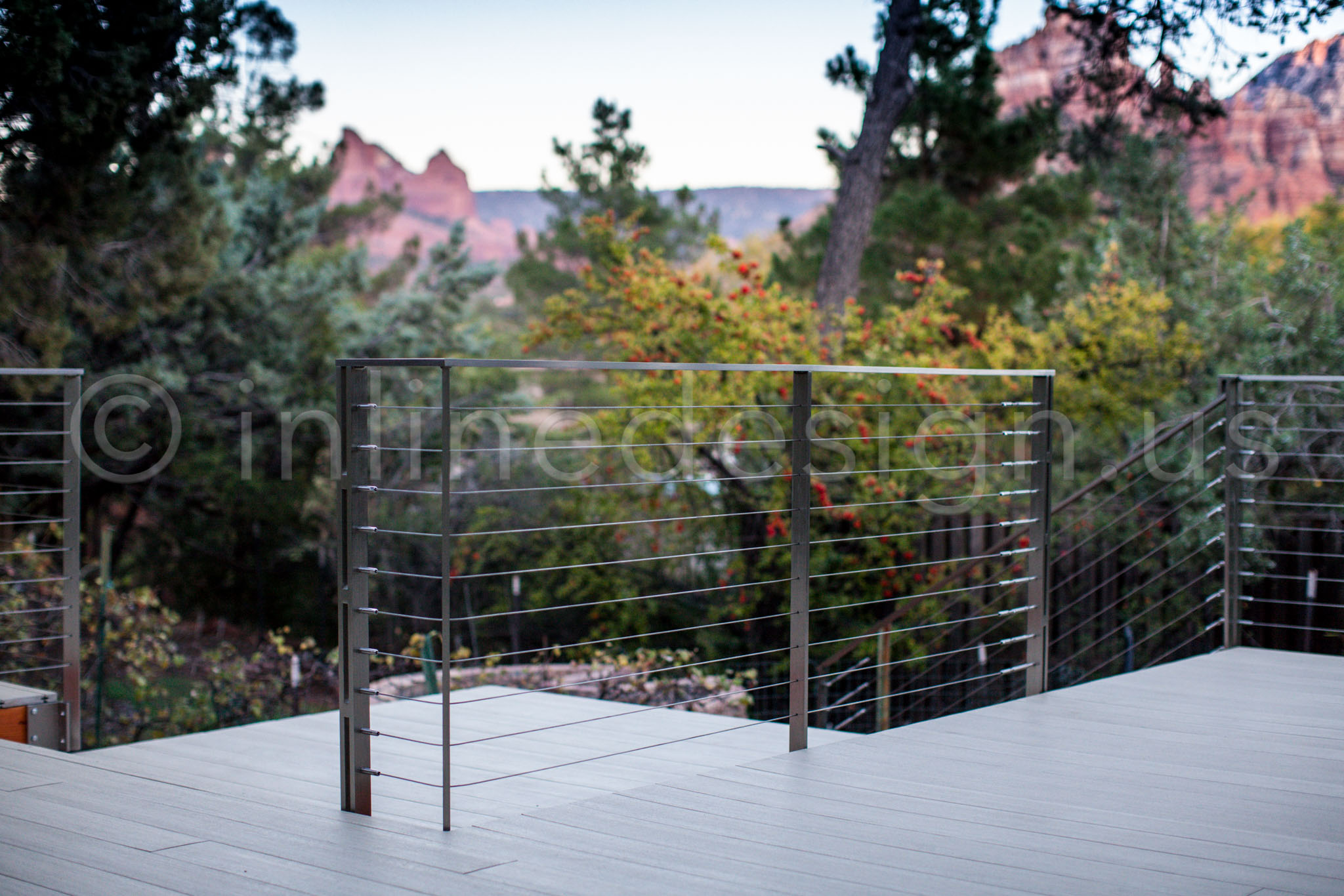 Arcadia Bar Cable Railing was Ingrid’s AZ Dream – Inline Design